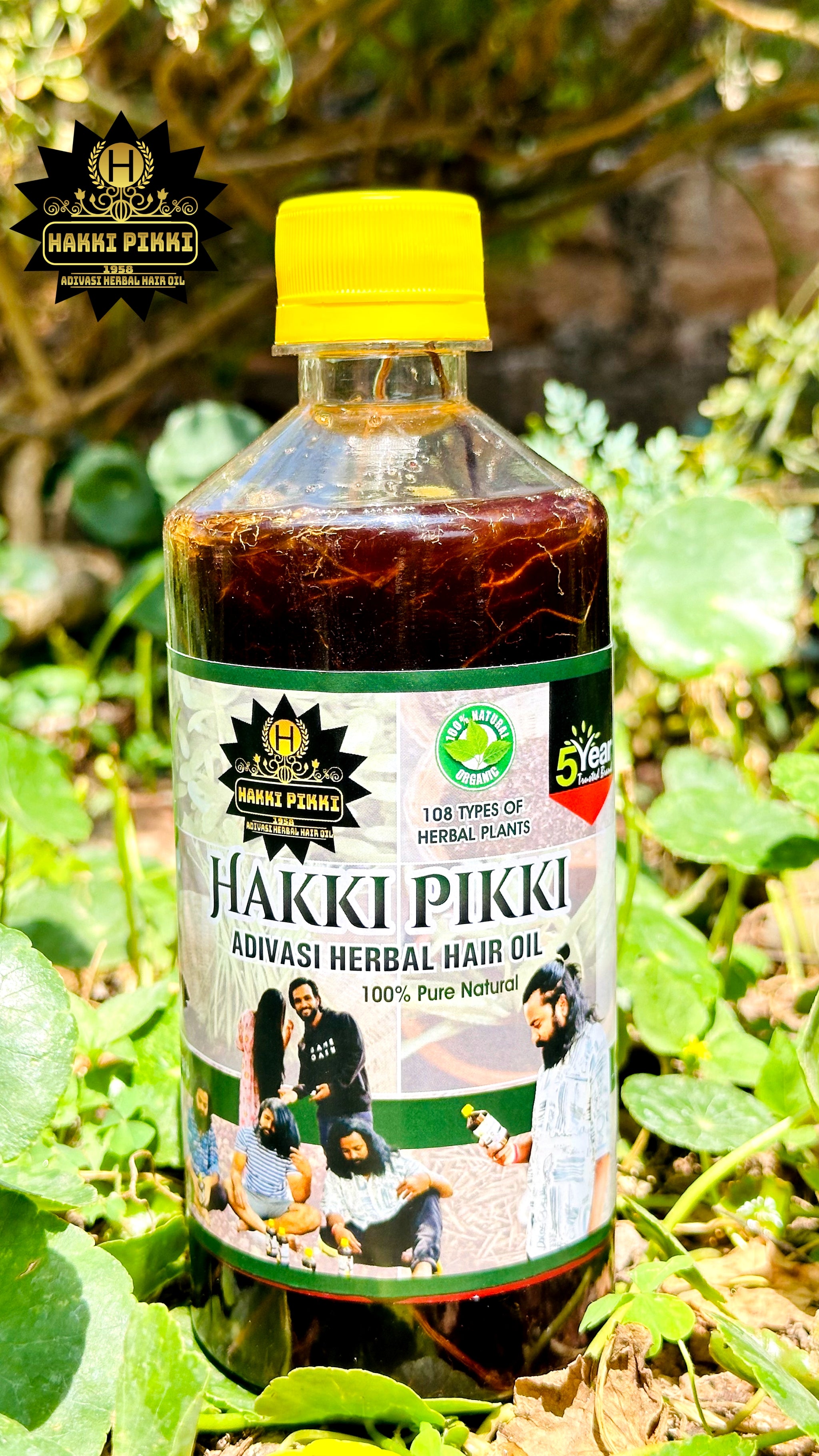 HAKKI PIKKI ADIVASI HERBAL HAIR OIL